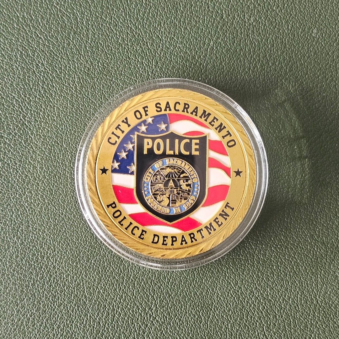 City of Sacramento Police Department, Collectible coin, Hobbies & Toys ...