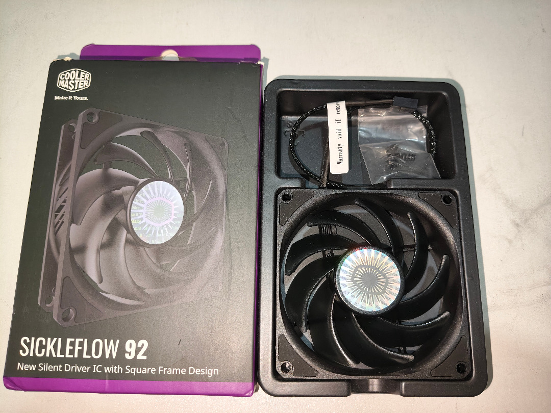 Cooler Master SickleFlow 92mm Fan BLK, Computers & Tech, Parts ...
