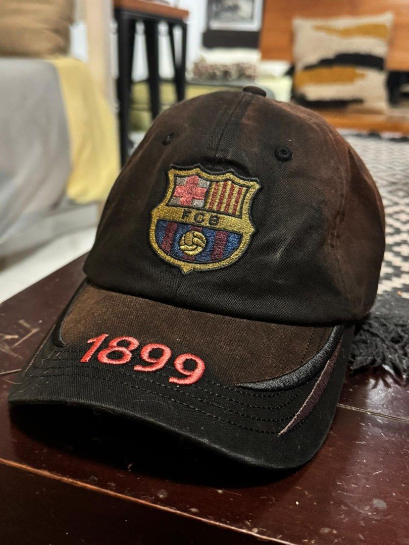 FC Barcelona Cap with 1899 Embroidery, Men's Fashion, Watches ...