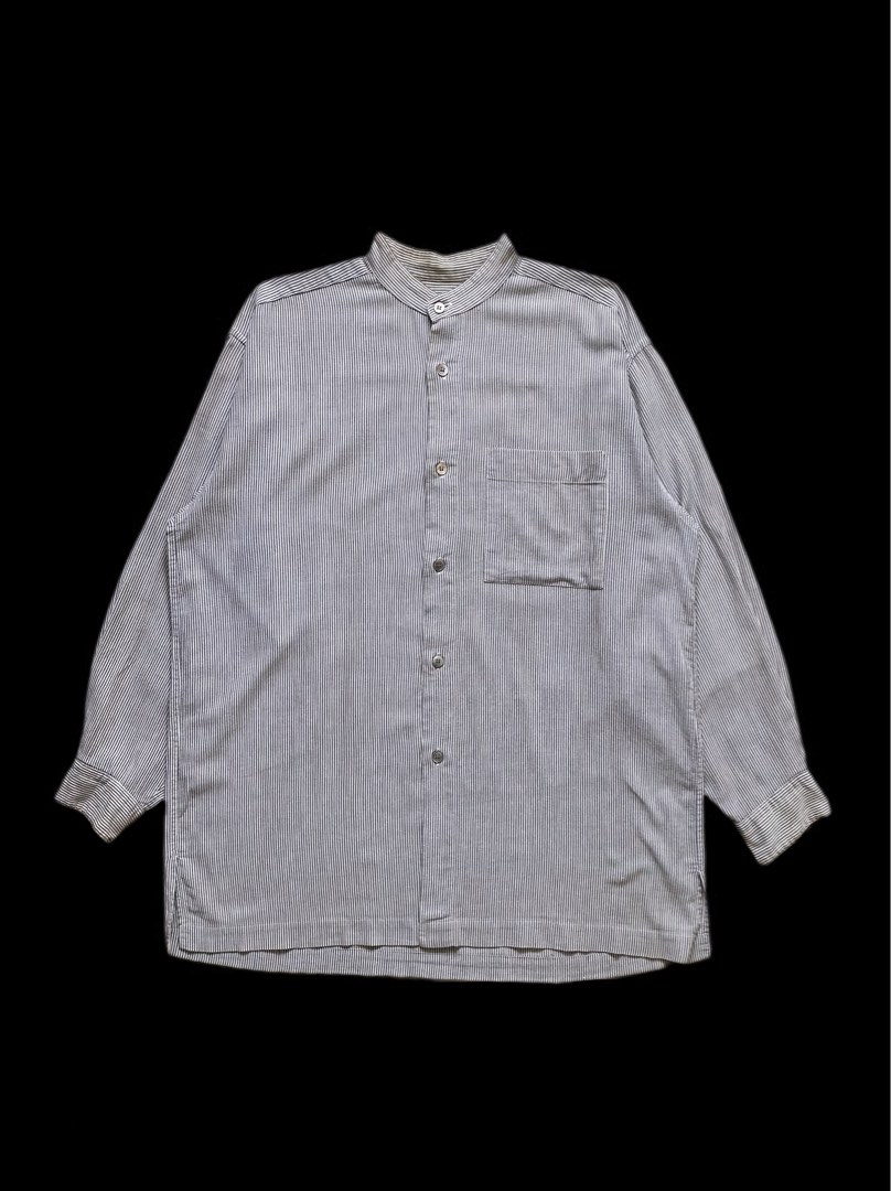 GRAILS ️MIYAKE DESIGN STUDIO - ISSEY MIYAKE BAND COLLAR OVERSIZED ...