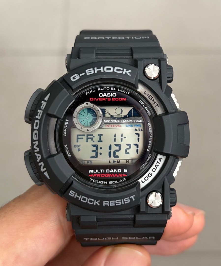 G-Shock GWF-1000 Frogman Gshock GWF1000 Frog Man Casio Watch, Men's ...