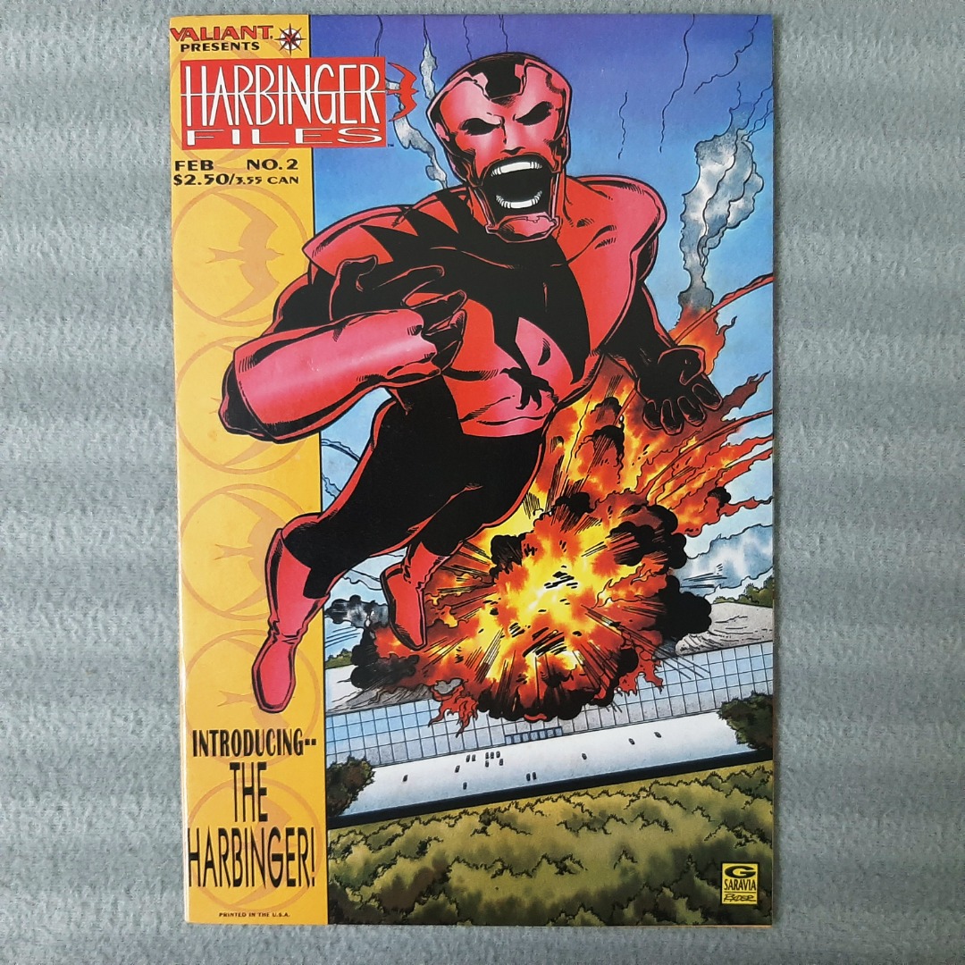 Harbinger Files: Harada #2 (Valiant Comics IP) Key Issue: 1st App ...