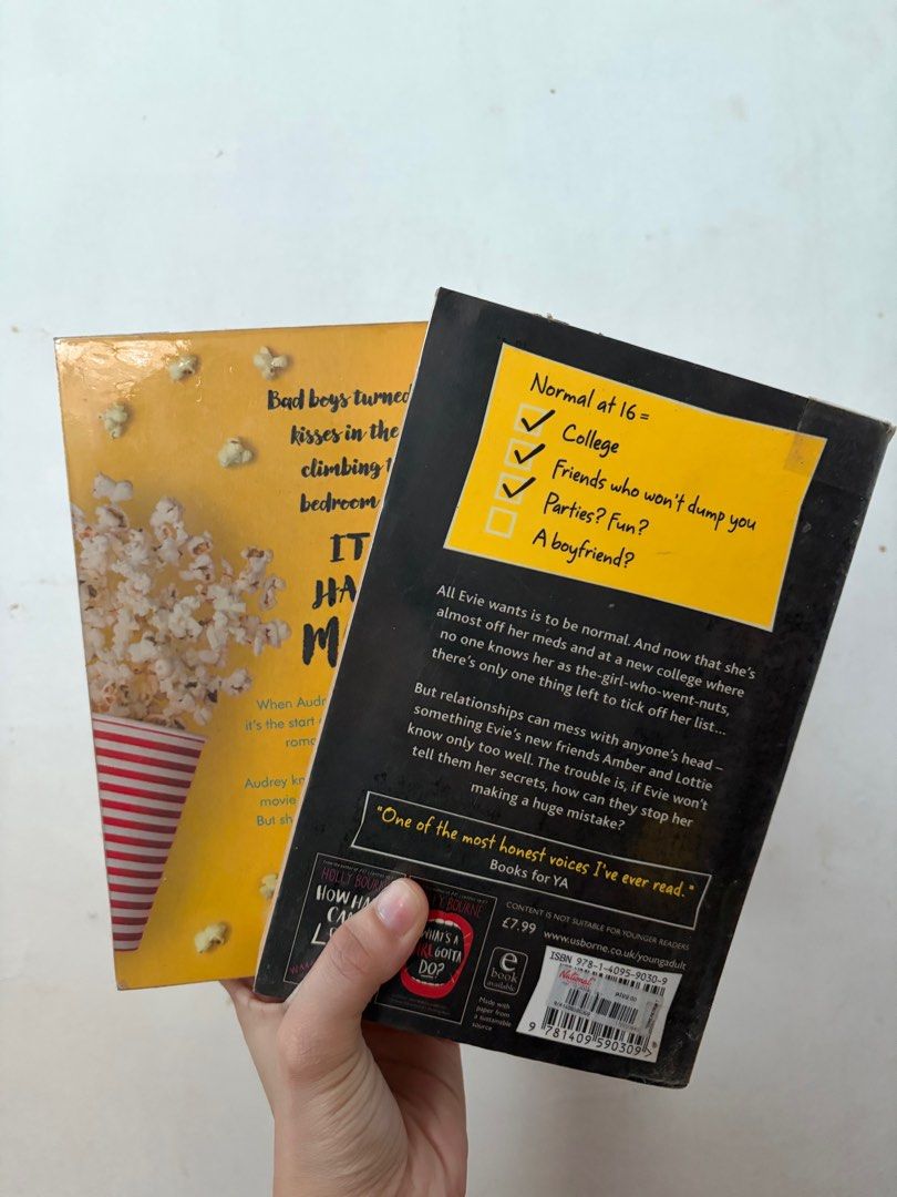 Holly Bourne Books - Am I Normal Yet? & It Only Happens in the Movies ...