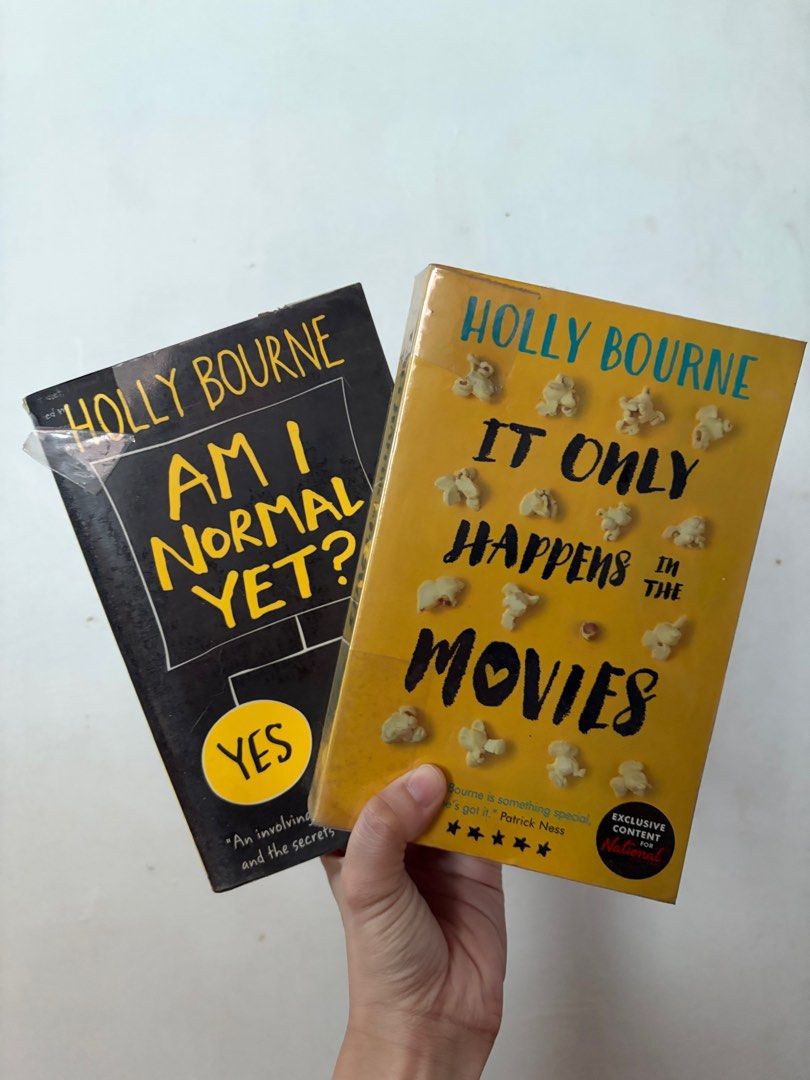 Holly Bourne Books - Am I Normal Yet? & It Only Happens in the Movies ...