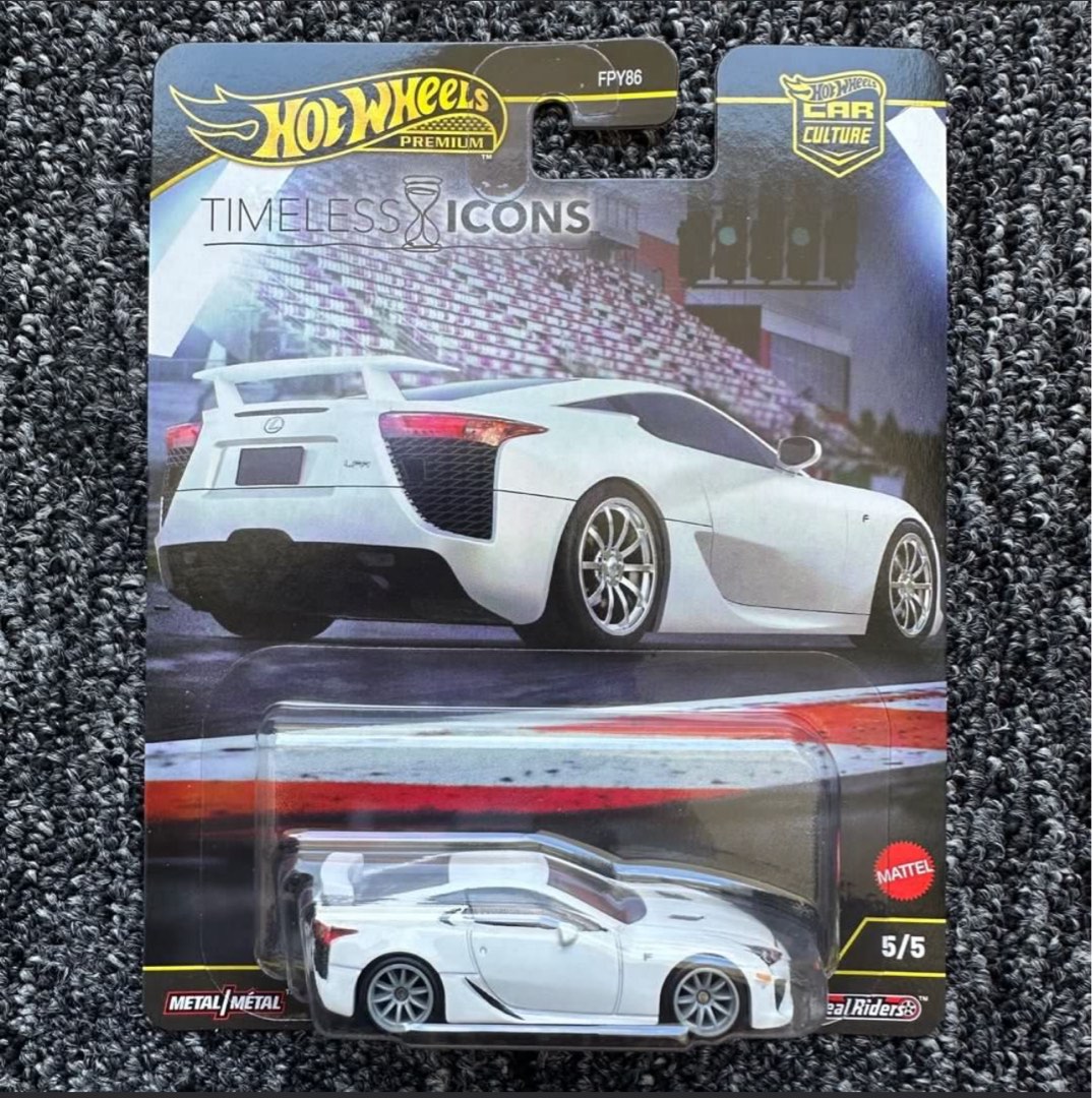 Hot Wheels Premium Car Culture Timeless Icons Lexus LFA, Hobbies & Toys ...