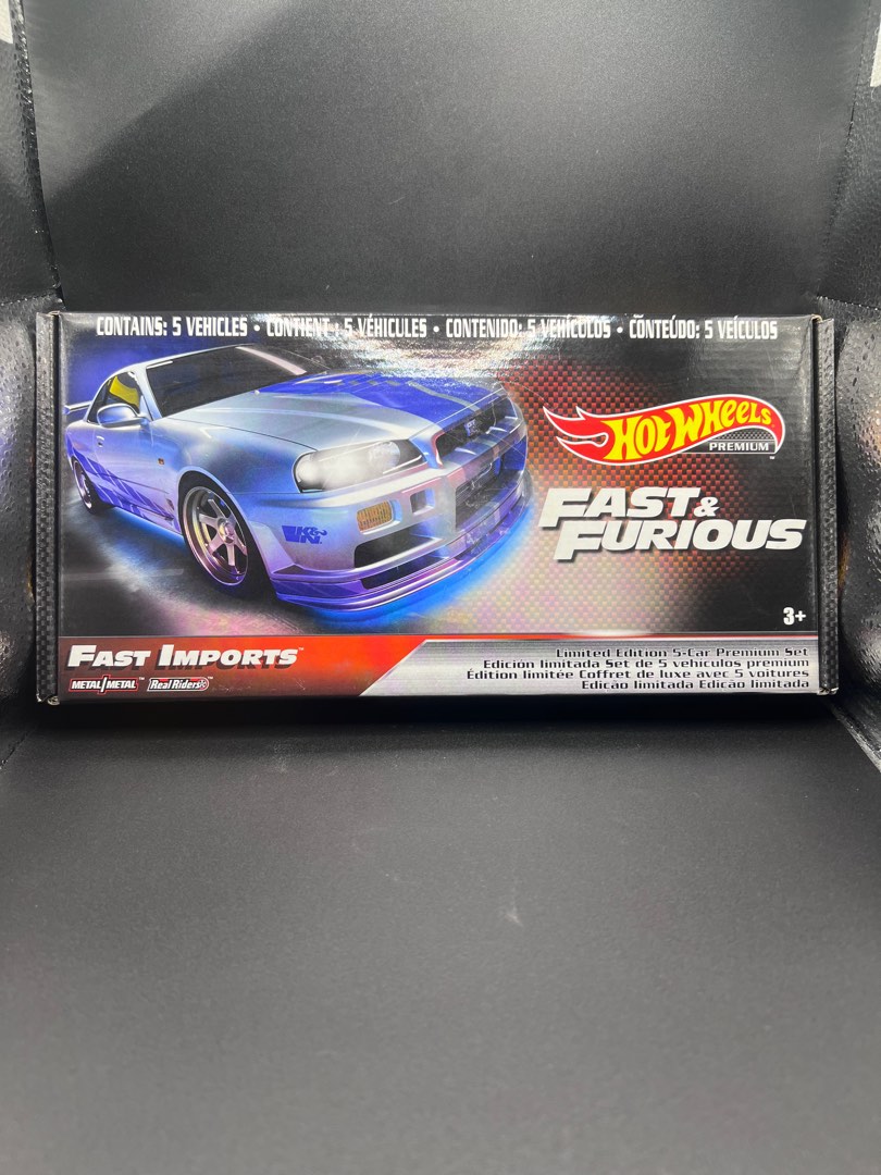 Hot Wheels Premium F&F Box Set Fast Imports, Hobbies & Toys, Toys ...