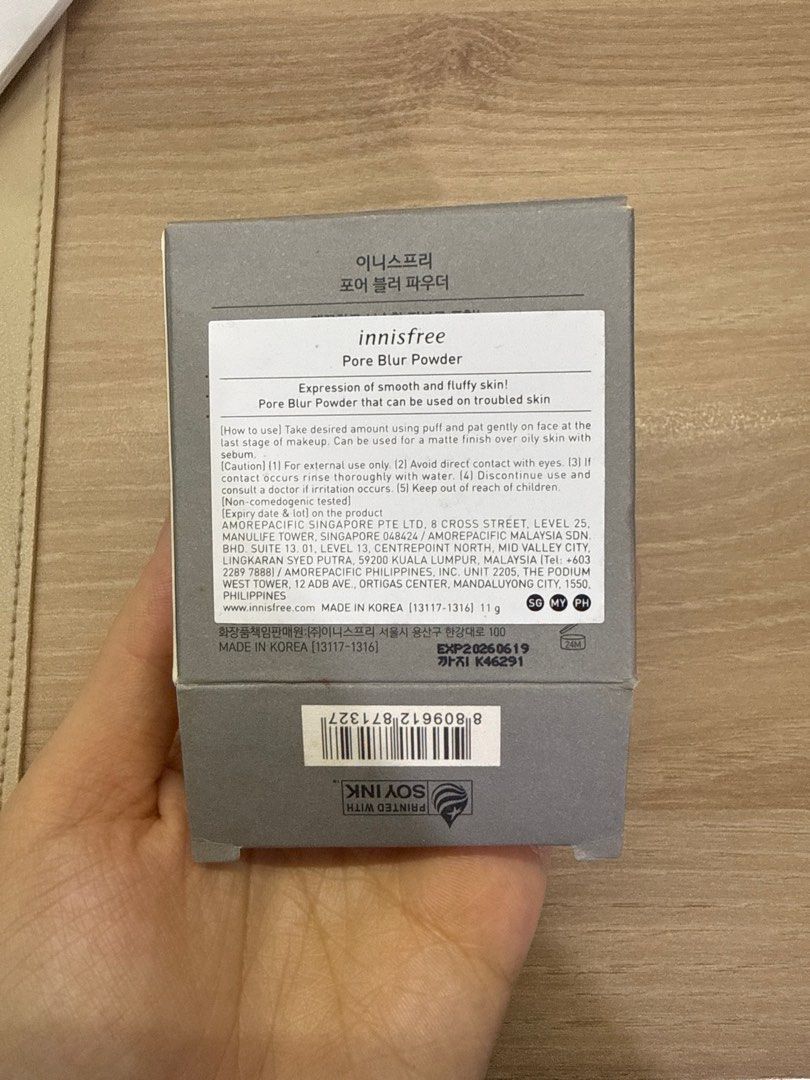 Innisfree Pore Blur Powder, Beauty & Personal Care, Face, Makeup ...