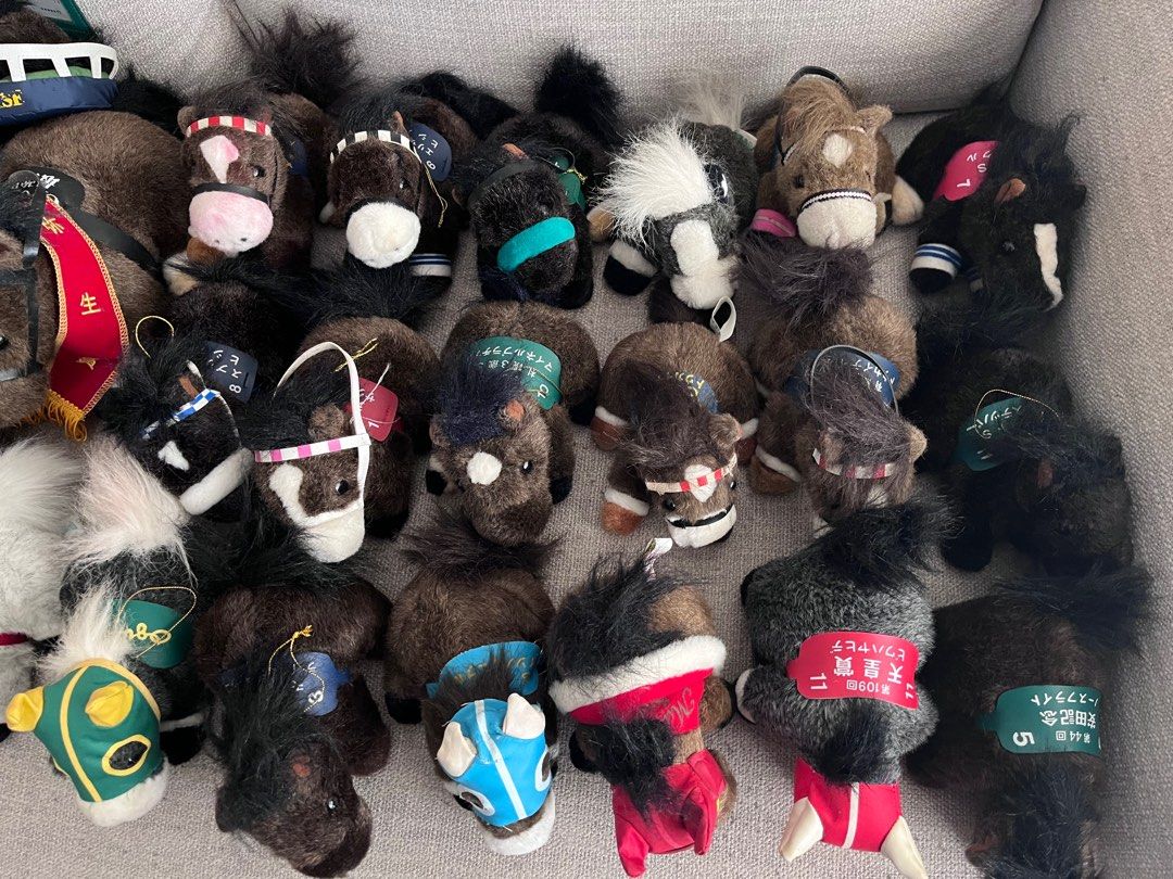 Japanese Horse Racing Plush Toys, Hobbies & Toys, Toys & Games on Carousell