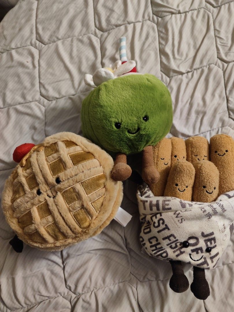 Jellycat Amuseable Plush Set (3 in 1 price), Hobbies & Toys, Toys ...