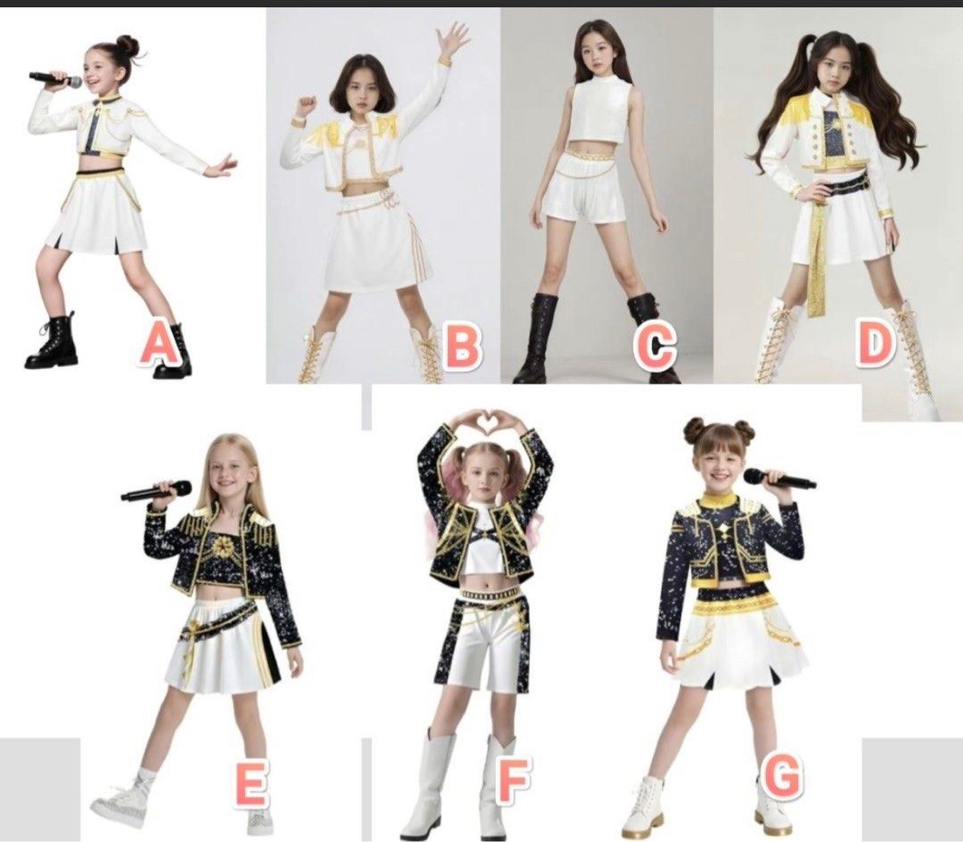 Kpop demon Hunters Mira costume, Babies & Kids, Babies & Kids Fashion ...