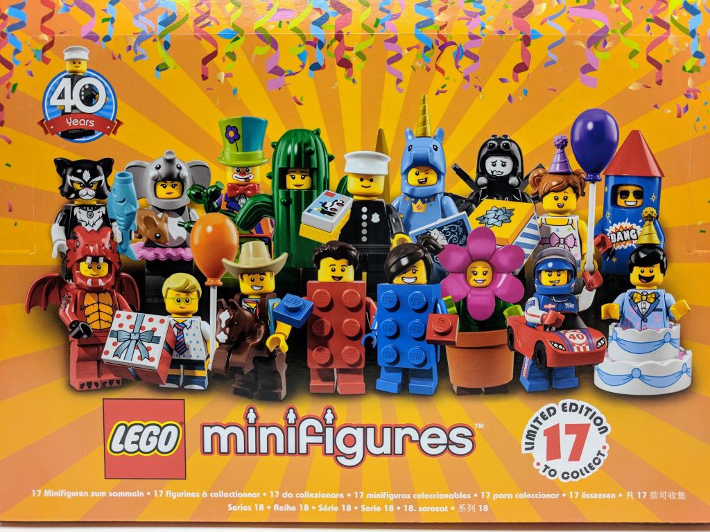 Lego 71021 CMF Minifigures Series 18 (Complete Set of 17), Hobbies ...