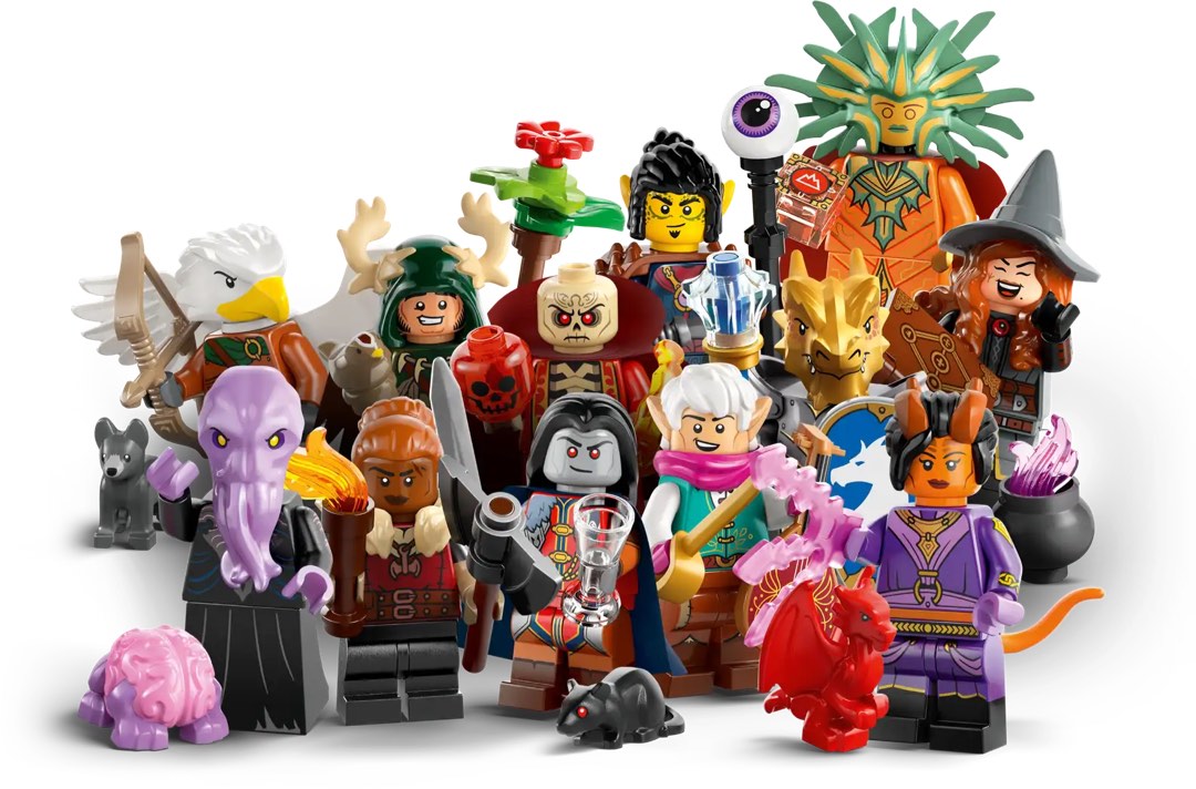 Lego 71047 CMF Minifigures Dungeons & Dragons Series (Set of 12 ...