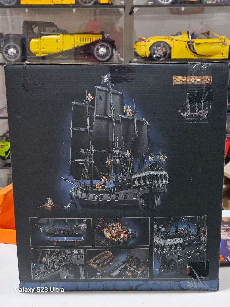 LEGO compatible 10365 Icons Captain Jack Sparrow's Pirate Ship, Hobbies ...