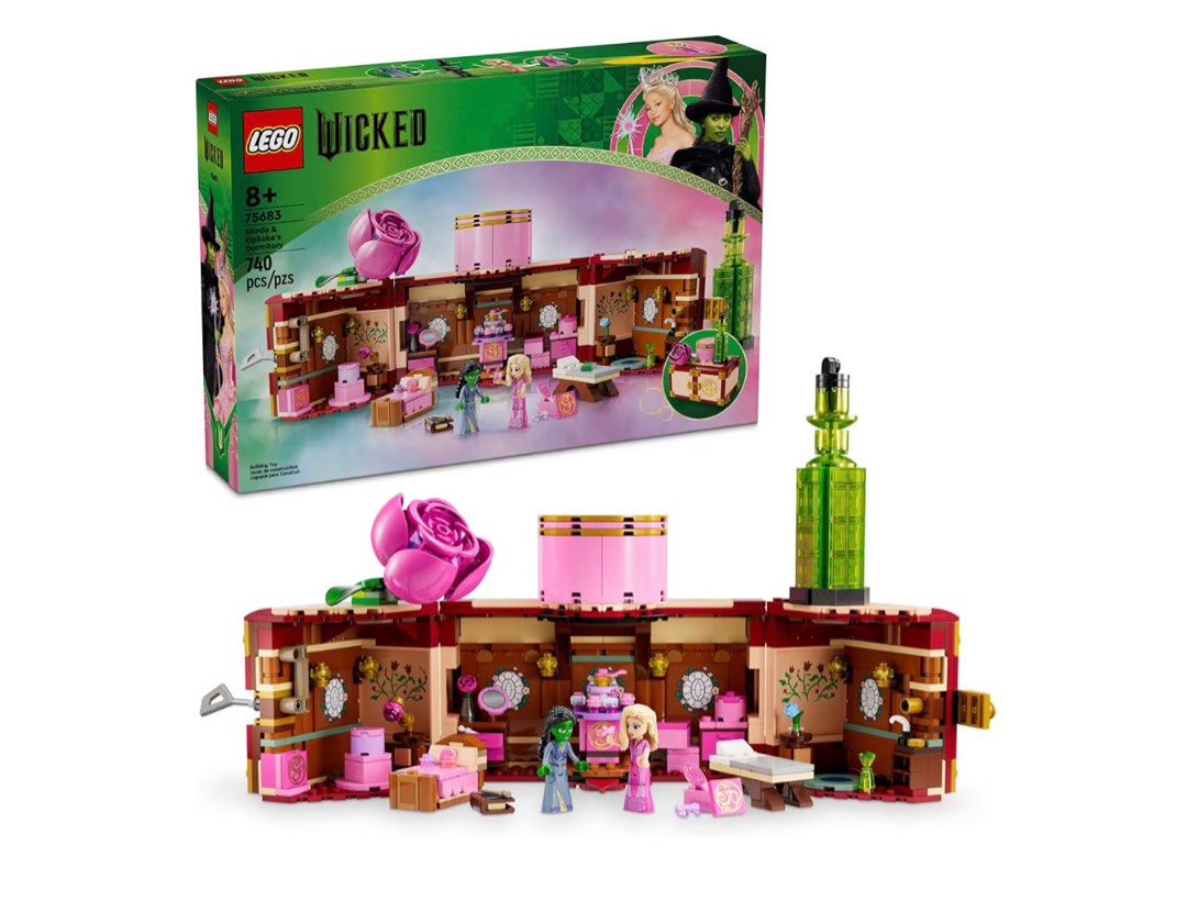 LEGO Wicked Glinda & Elphaba's Dormitory Building Toys, Hobbies & Toys ...