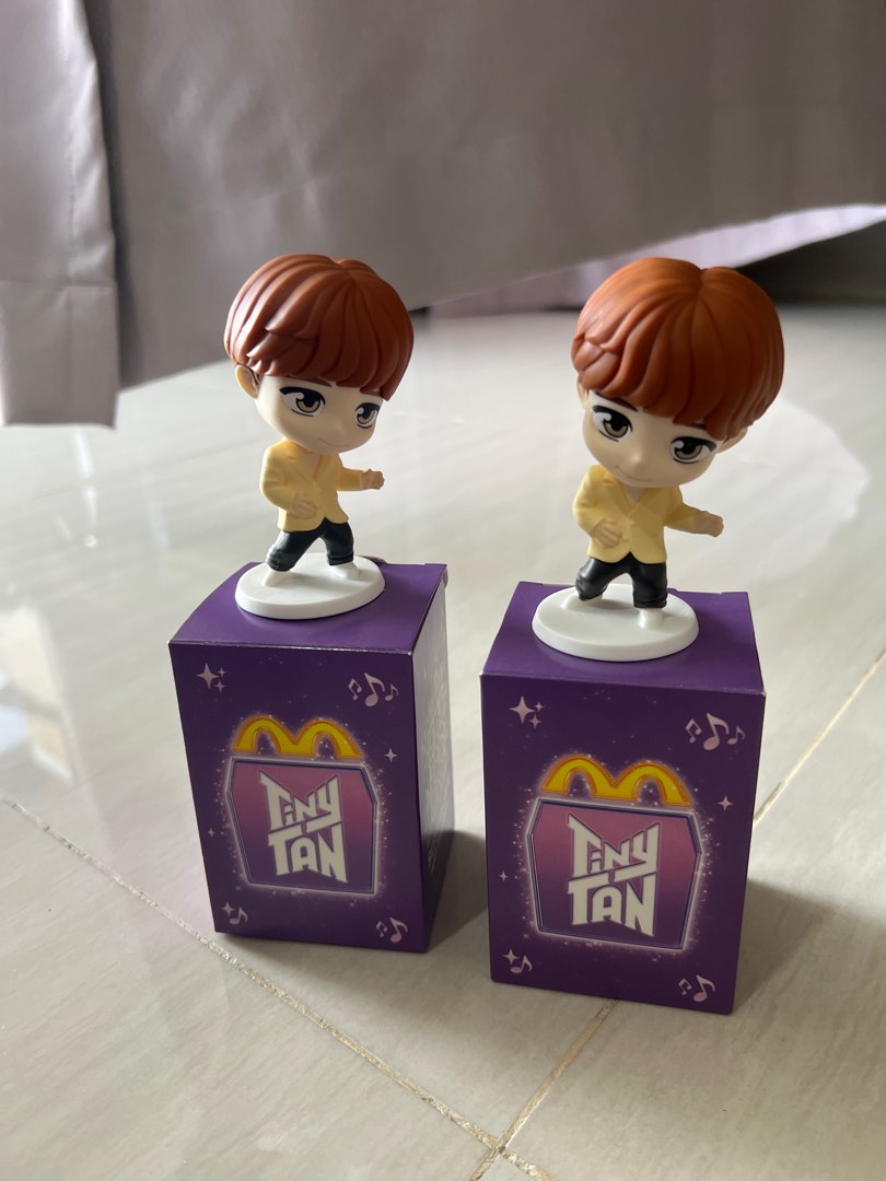 McDonald's Tiny Tan Figure Set, Hobbies & Toys, Toys & Games on Carousell