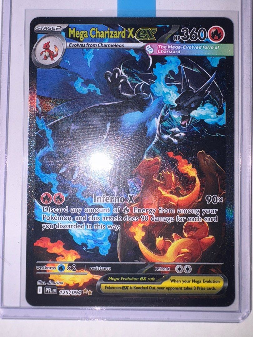 Mega Charizard X EX Pokemon Card PFL, Hobbies & Toys, Toys & Games on ...