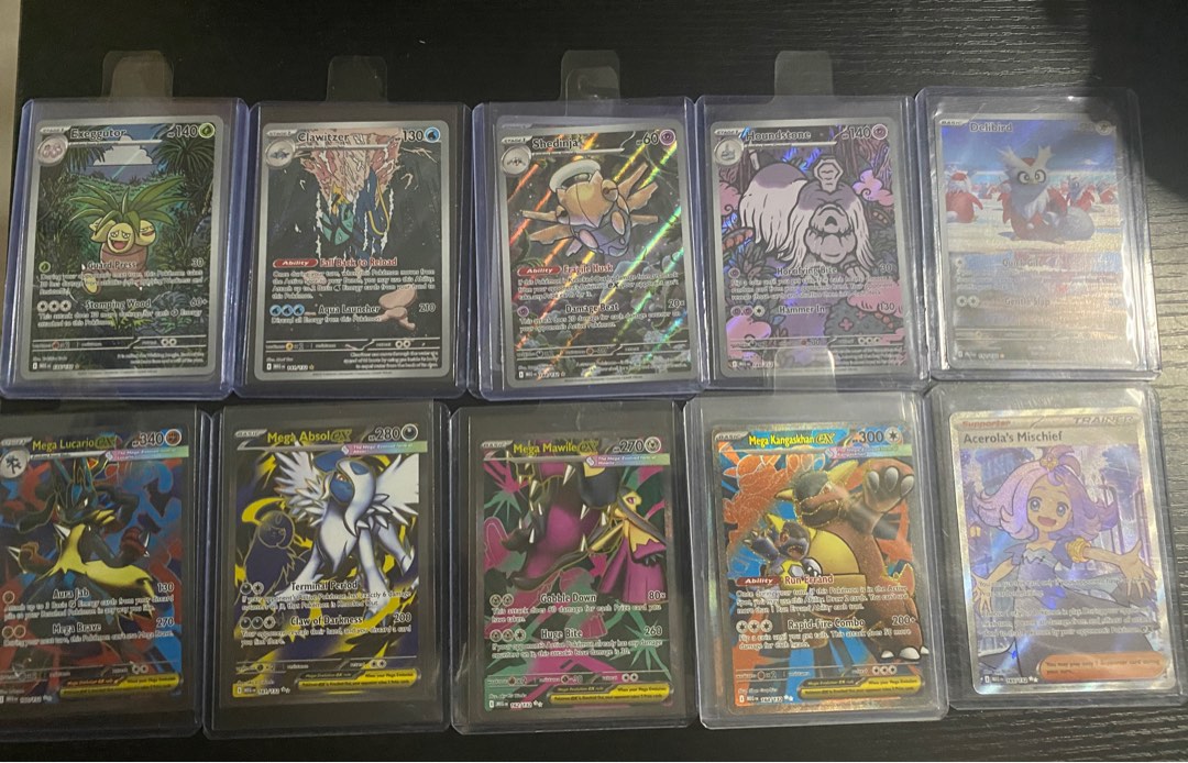 Pokemon Mega Evolution Evolutions Lucario Ex Absol Mawile Kangaskhan ...