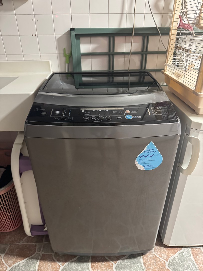 Midea Top Load Washing Machine, TV & Home Appliances, Washing Machines ...