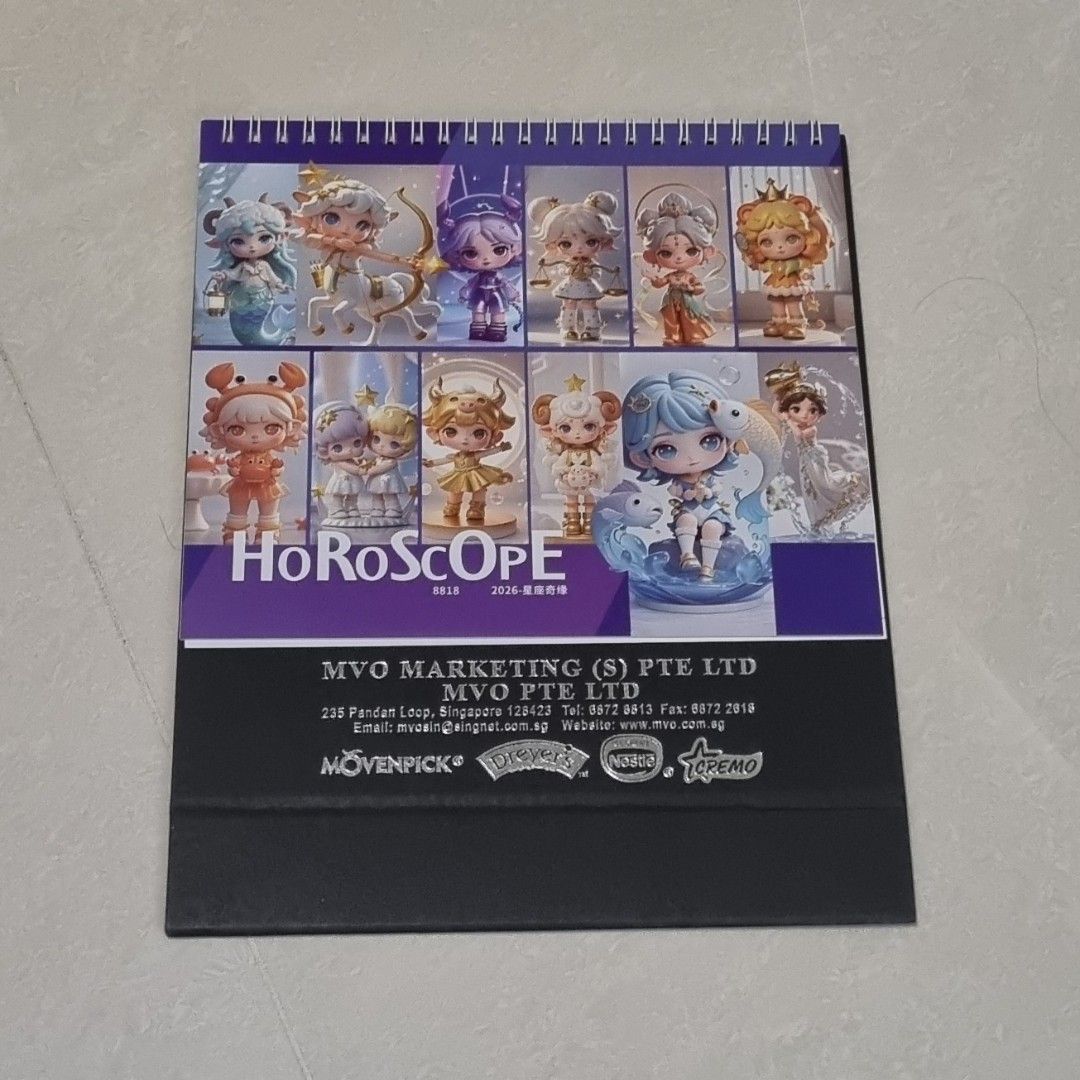 2026 Table Calendar, Hobbies & Toys, Stationery & Craft, Other ...