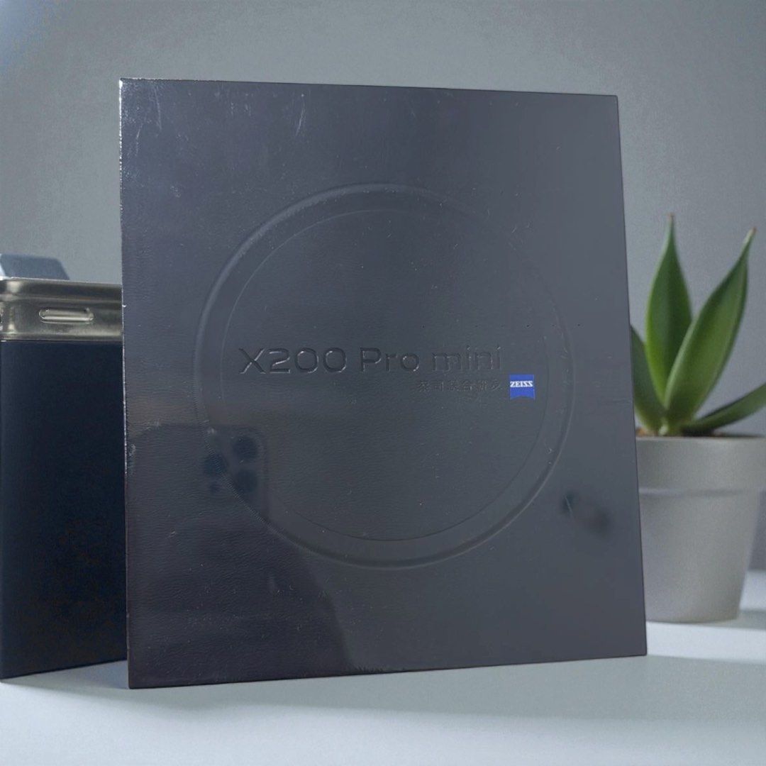 New Vivo x200 pro mini 5G 12/256GB Black Origin os Pajak resmi bea ...