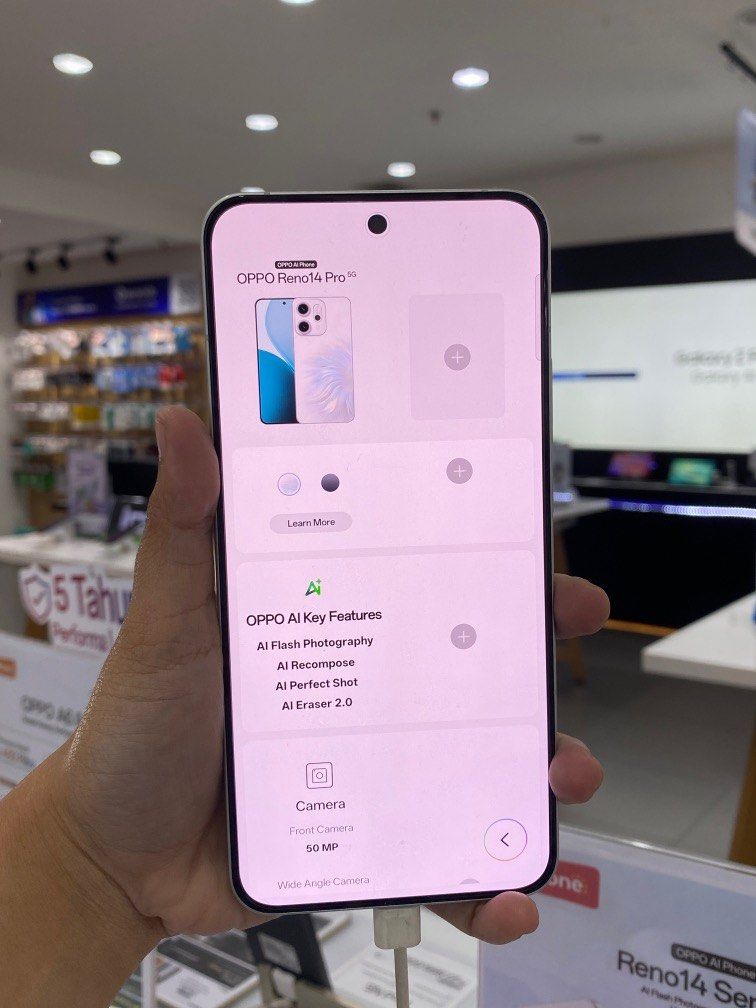 Oppo Reno 14 Pro, Telepon Seluler & Tablet, Ponsel Android, OPPO di ...