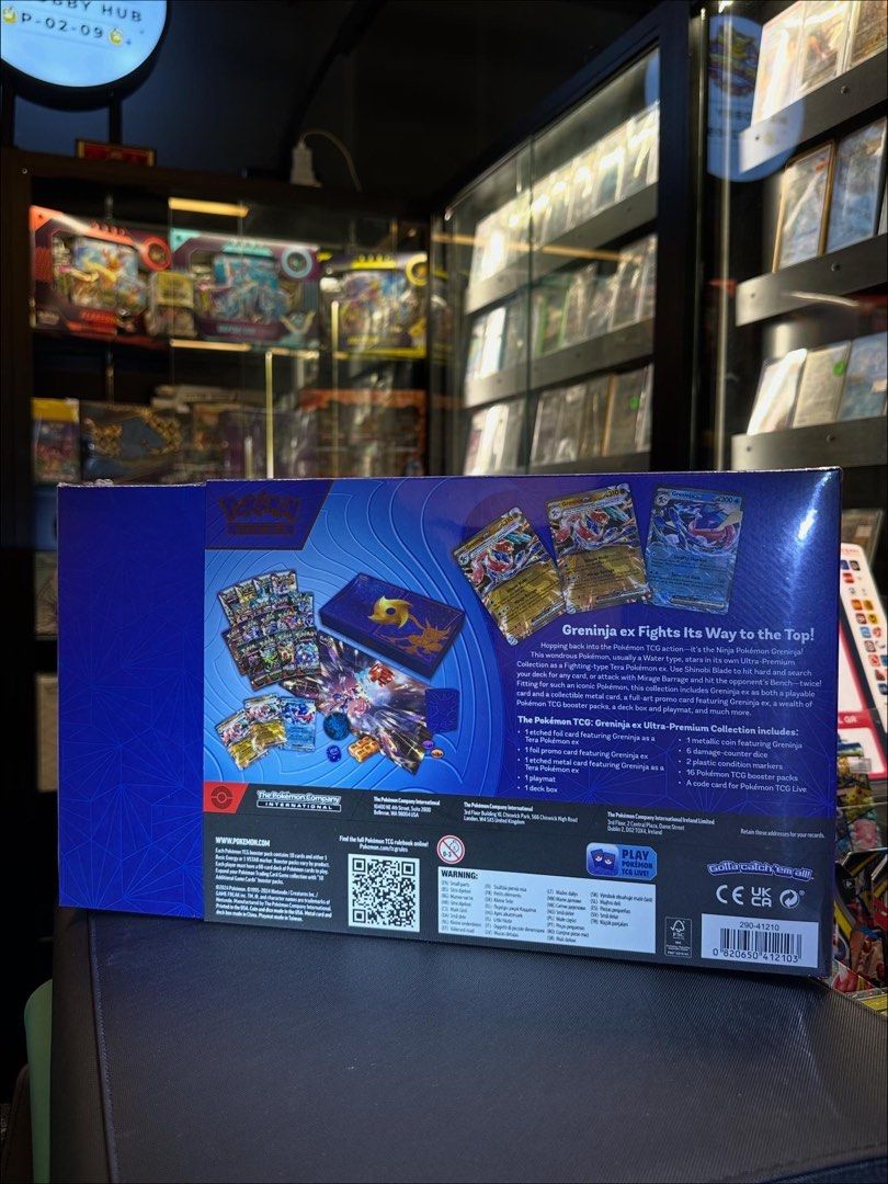 Pokémon Greninja UPC - GameStop Exclusive, Hobbies & Toys, Toys & Games ...