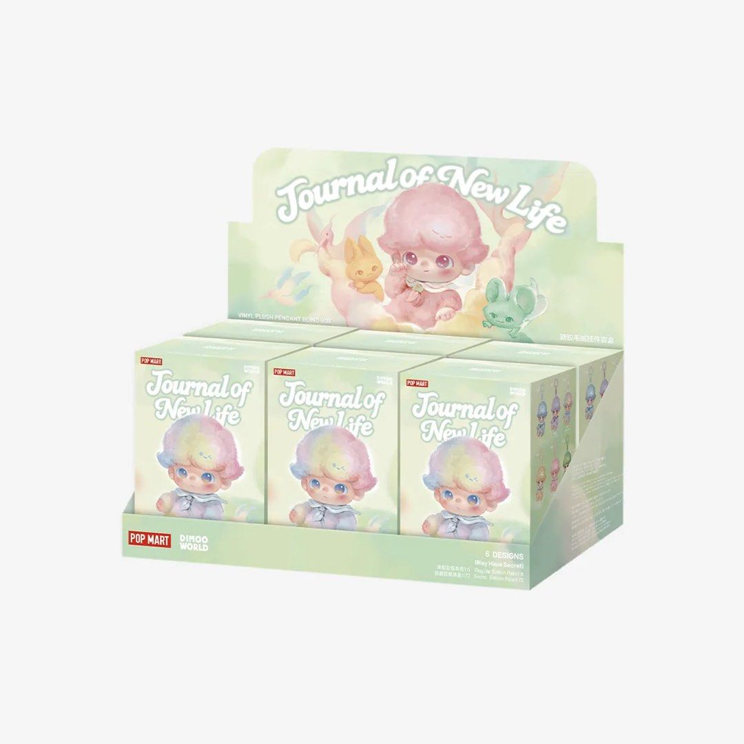 POP MART Dimoo Journal of New Life Series Blind Box, Hobbies & Toys ...