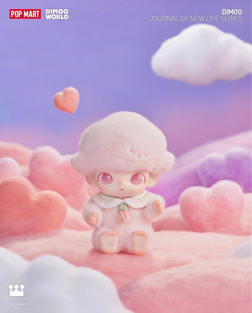POP MART Dimoo Journal of New Life Series Blind Box, Hobbies & Toys ...