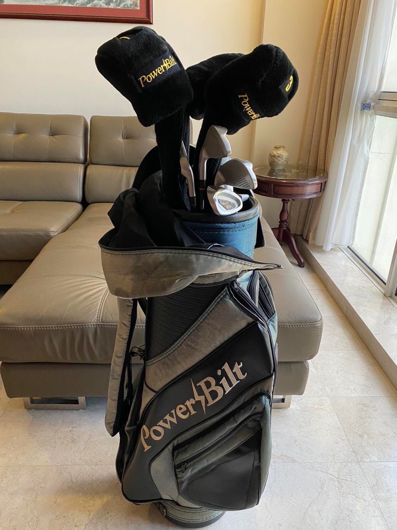 PowerBilt Golf Club Set with Bag, Sports Equipment, Sports & Games ...