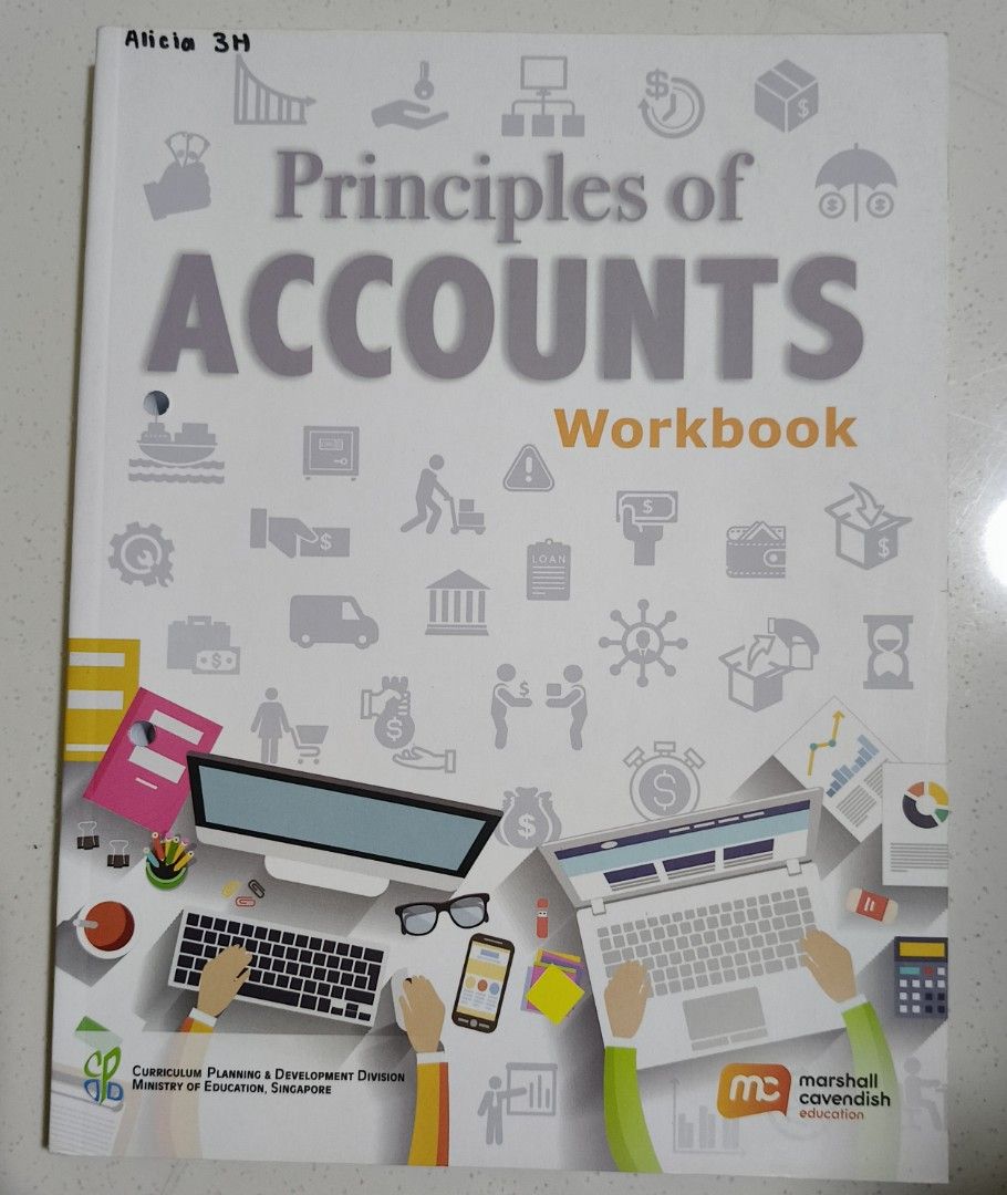 Principles of Accounts Textbook & Workbook, Hobbies & Toys, Books ...