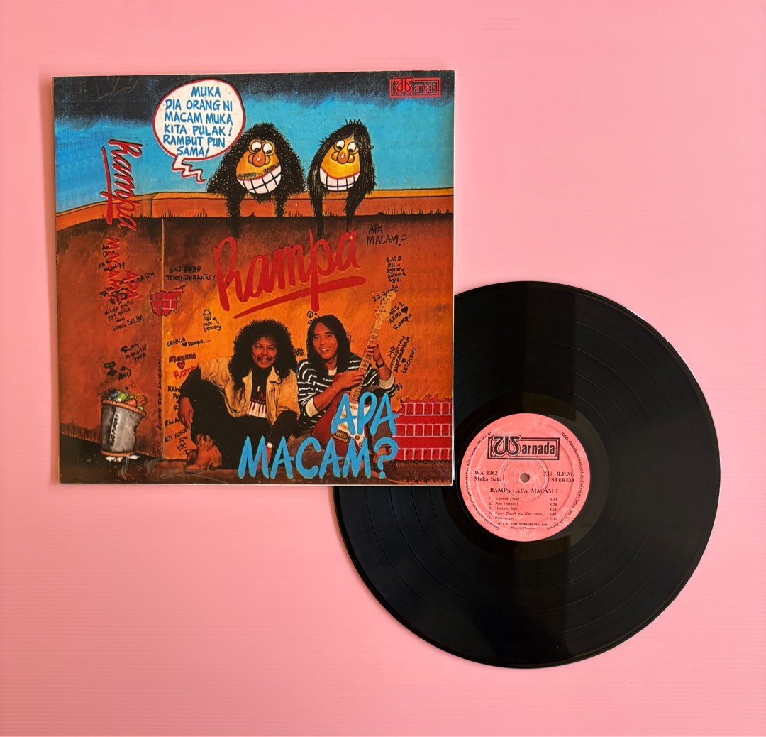 Rampa Apa Macam? LP Record Zainal Rampa Poe, Hobbies & Toys, Music ...