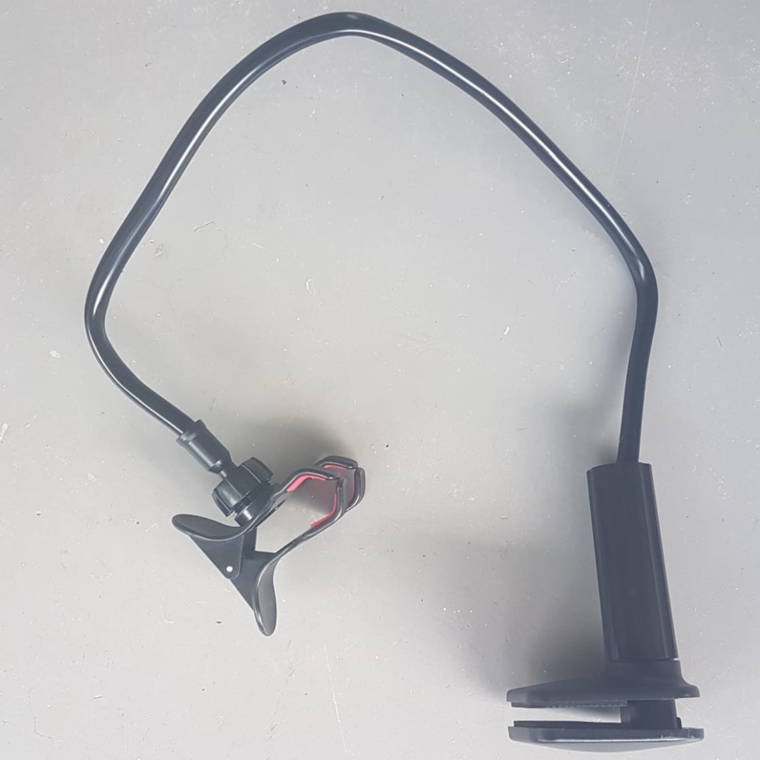 Rare Gadget, Clip on Adjustable Phone Holder, Flexible Phone Stand ...