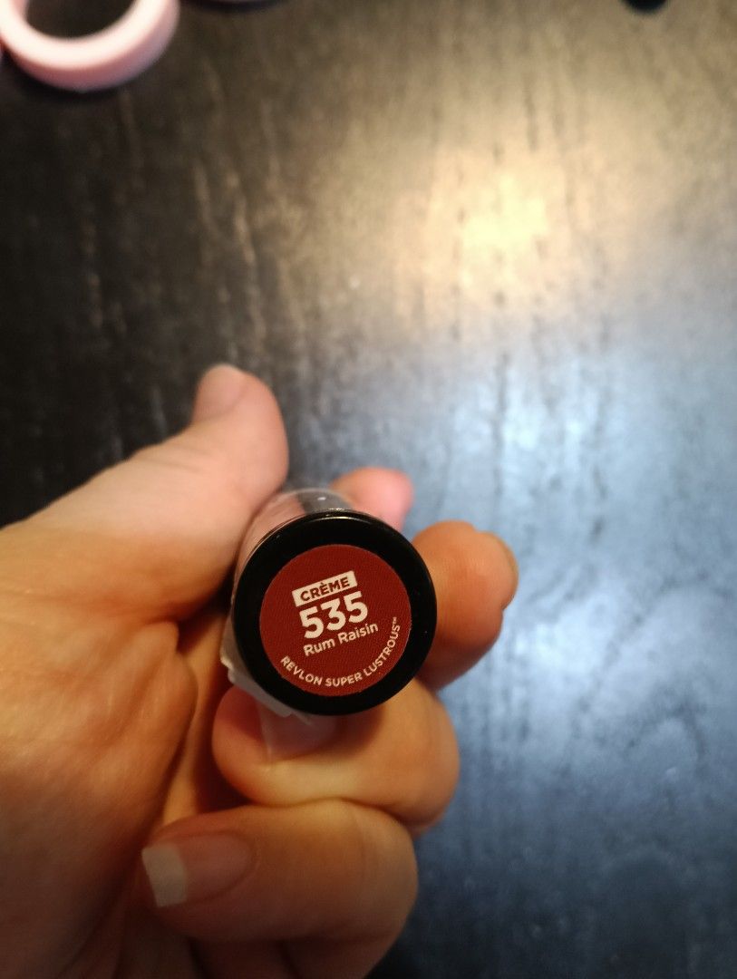 Revlon Super Lustrous Creme Lipstick - 535 Rum Raisin, Beauty ...