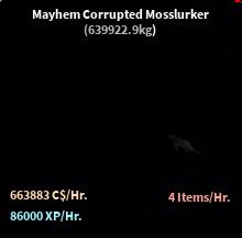 Roblox Mayhem Corrupted Mosslurker (check description) | Roblox Fisch ...