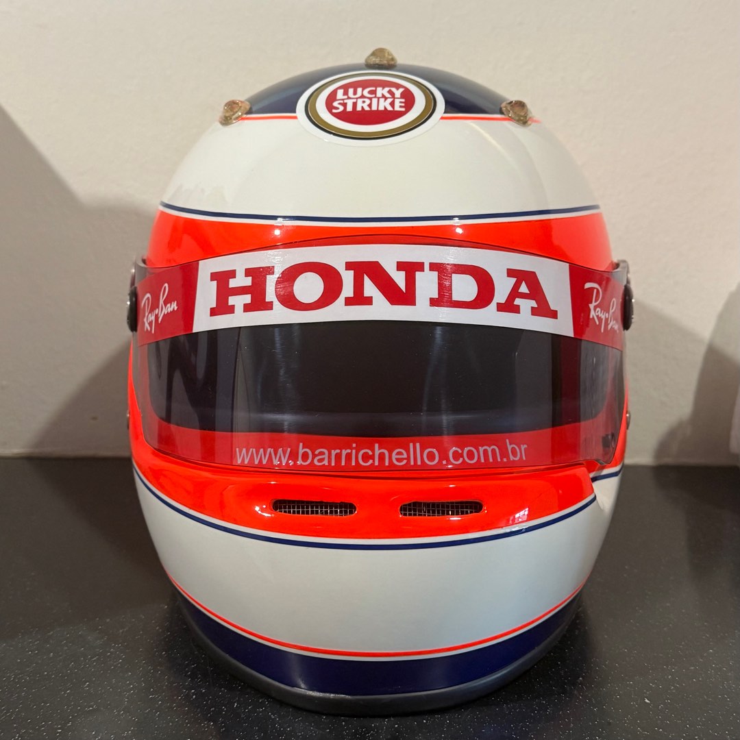 Rubens Barrichello 2006 Arai Karting Motorcycle Display Helmet Not ...