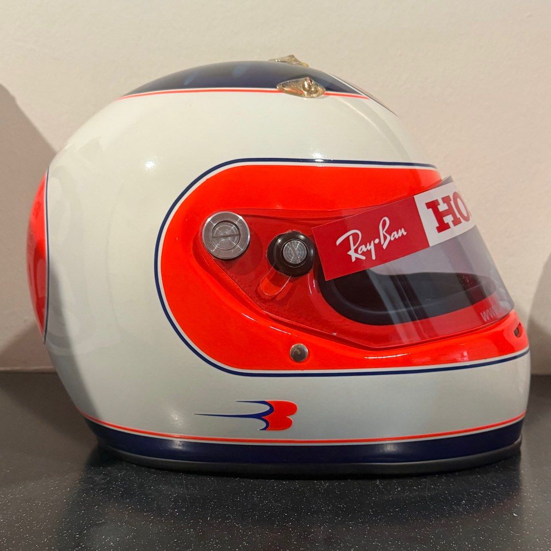 Rubens Barrichello 2006 Arai Karting Motorcycle Display Helmet Not ...