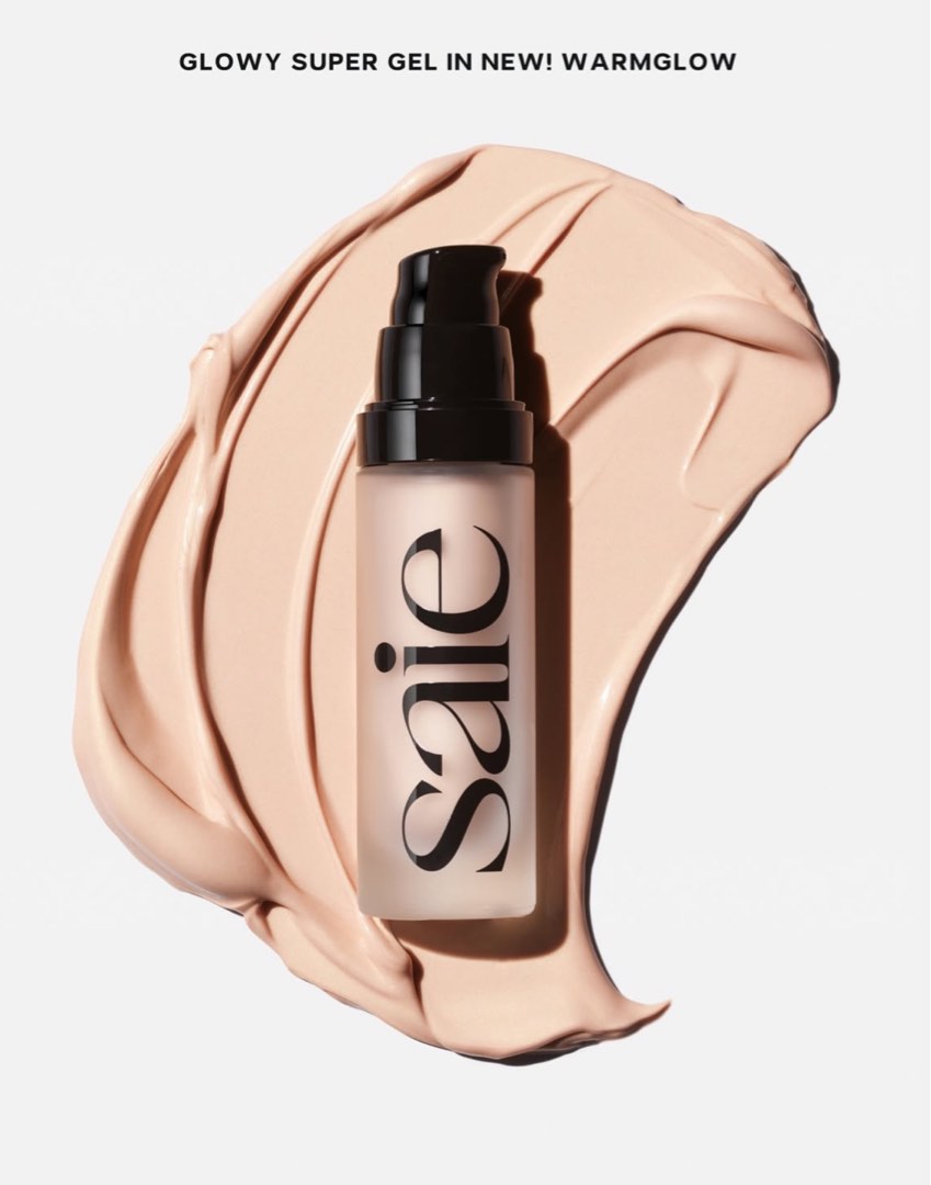 Saie Glowy Super Gel Warmglow Full Size, Beauty & Personal Care, Face ...
