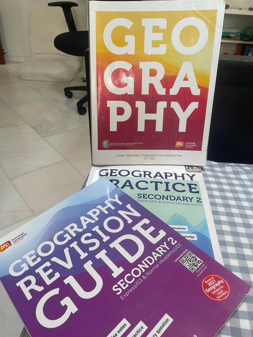 Secondary 2 Geography Textbook Bundle, Hobbies & Toys, Books ...