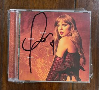 [SEALED] The Life of a Showgirl CD Signed Photo 4 - Taylor Swift ...