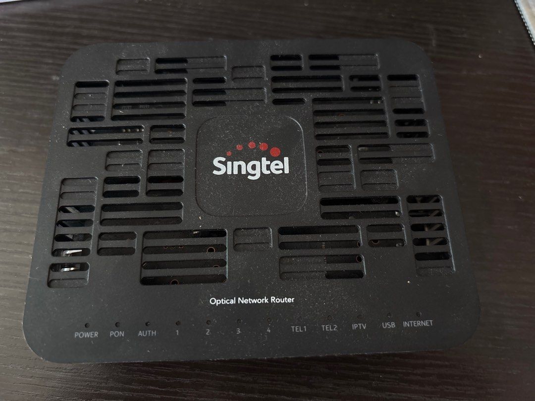 Singtel Nokia Optical Network Router G-240G-P, Computers & Tech, Parts & Accessories, Networking ...