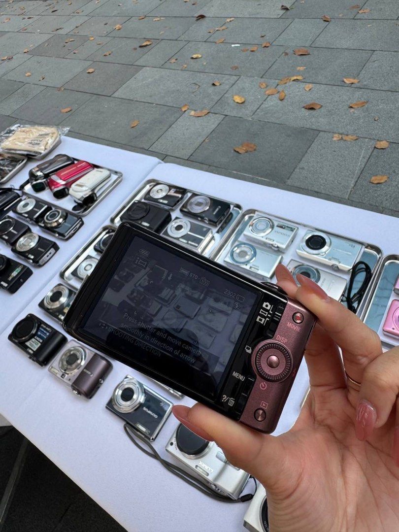 Sony Cybershot DSC WX-100 Digital Camera - Maroon Red, Photography ...