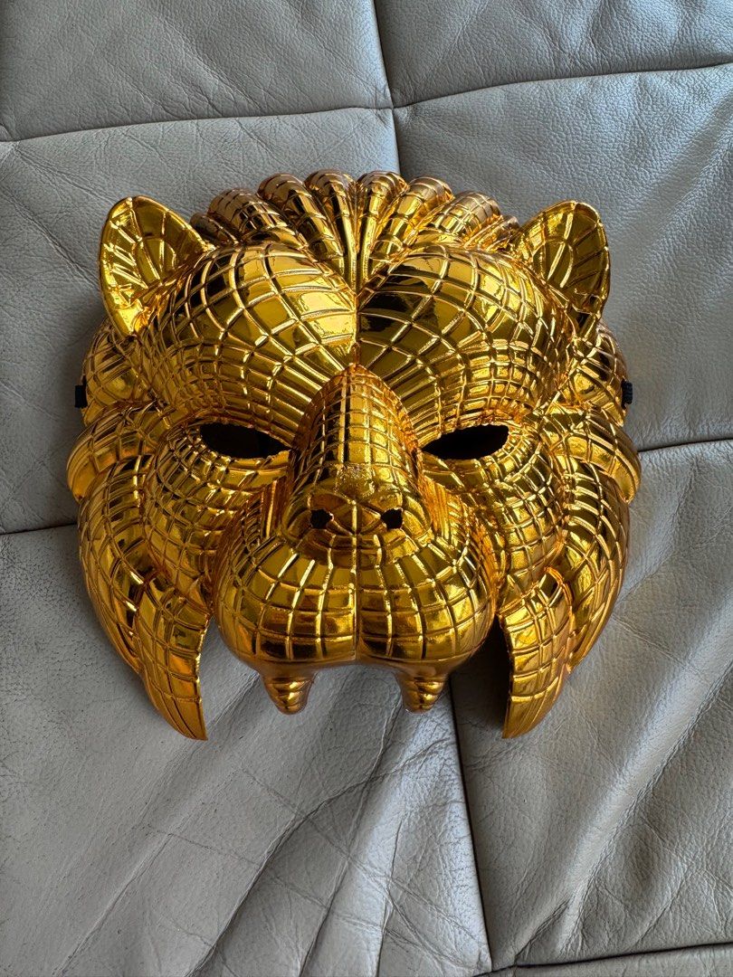 Squid Game VIP Lion Gold Mask, Hobbies & Toys, Toys & Games on Carousell