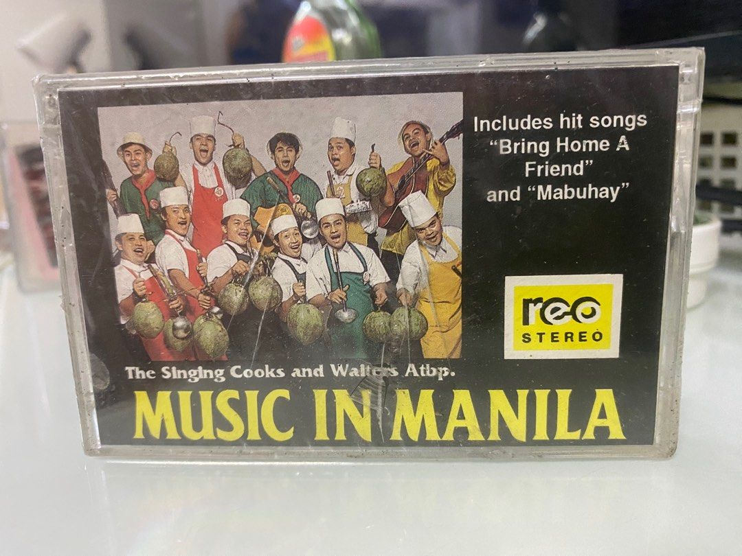 The Singing Cooks & Waiters atbp. MUSIC IN MANILA VOL. 3 - Original Music Album Cassette Tape ...