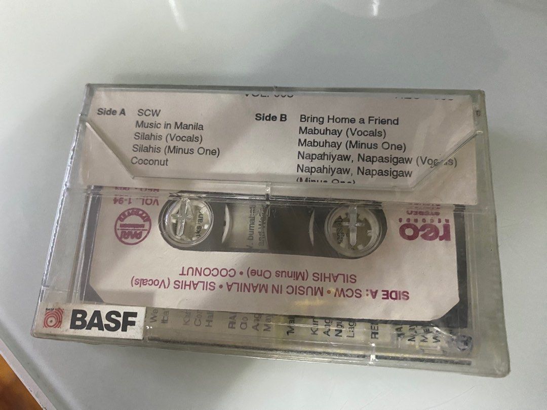 The Singing Cooks & Waiters atbp. MUSIC IN MANILA VOL. 3 - Original Music Album Cassette Tape ...