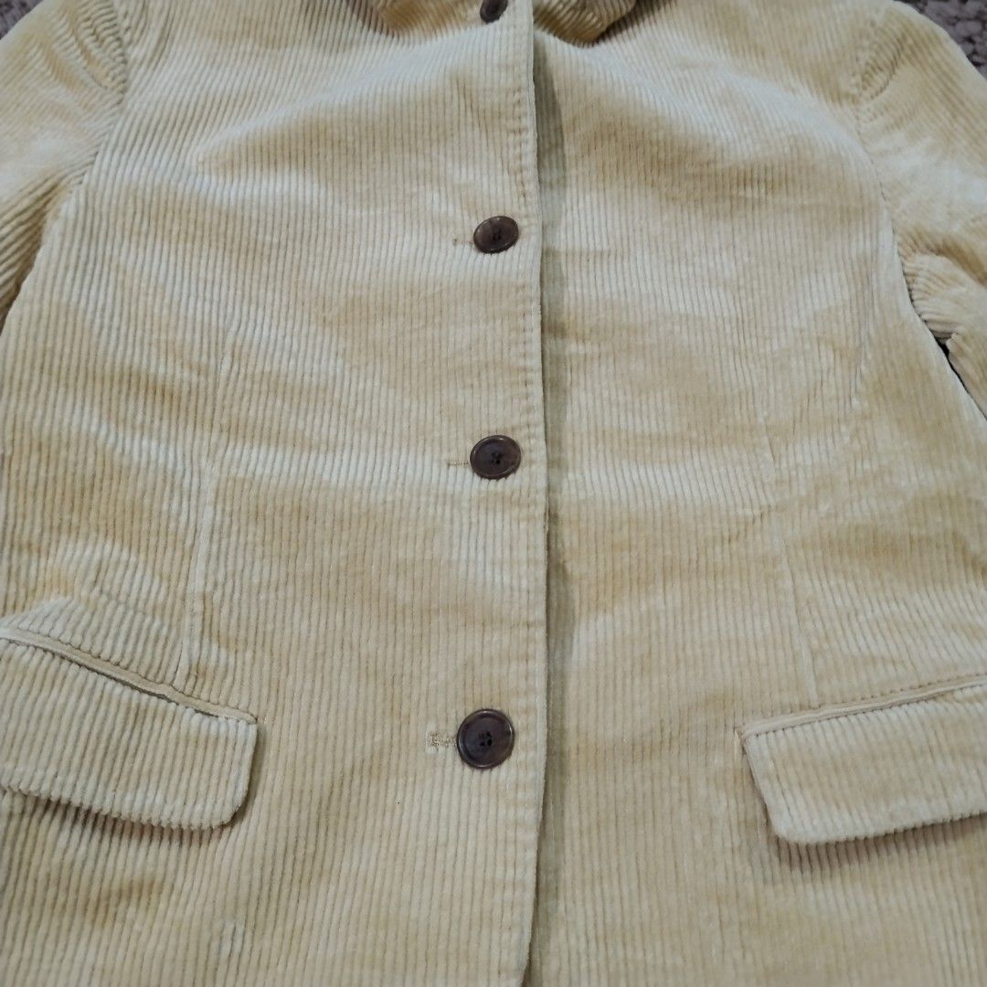 Uniqlo X Ines de la Fressange Corduroy Jacket, Women's Fashion, Coats, Jackets and Outerwear on ...