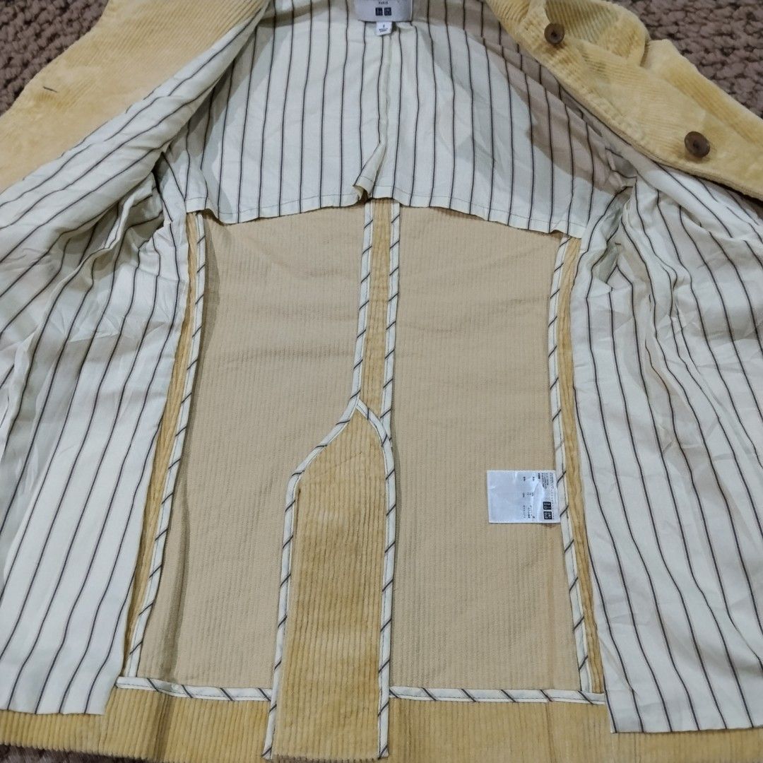 Uniqlo X Ines de la Fressange Corduroy Jacket, Women's Fashion, Coats, Jackets and Outerwear on ...