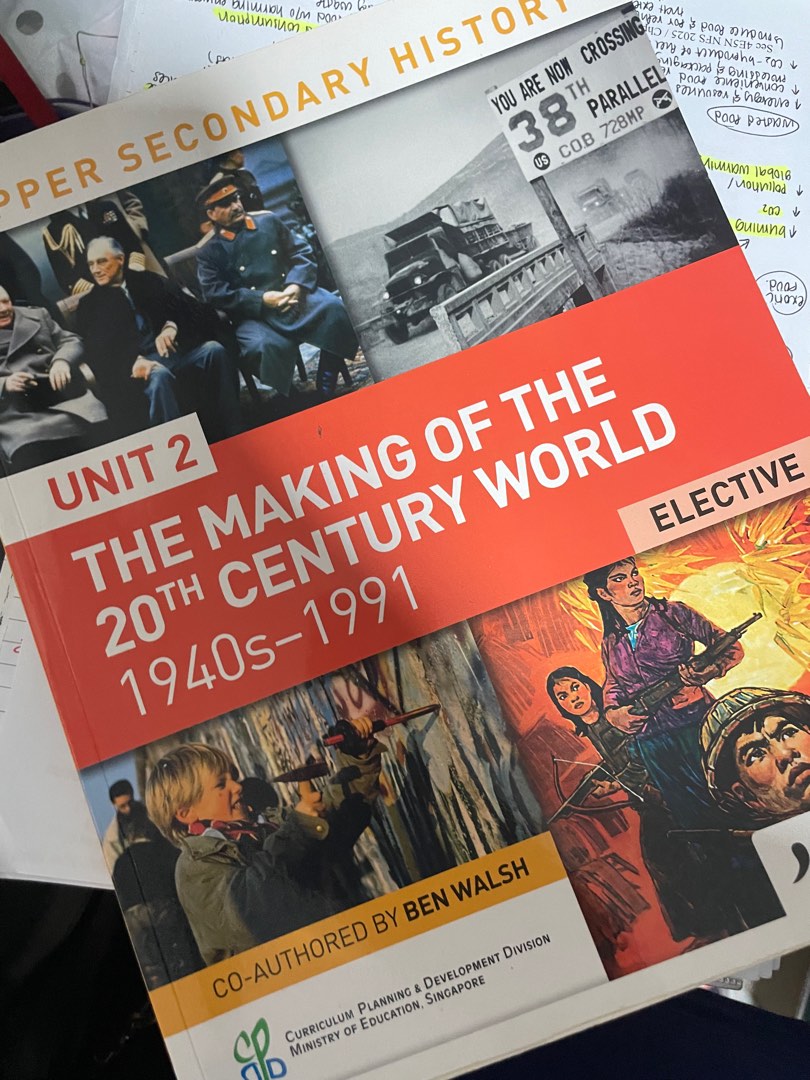 Upper Secondary History Textbook - The Making of the 20th Century World ...