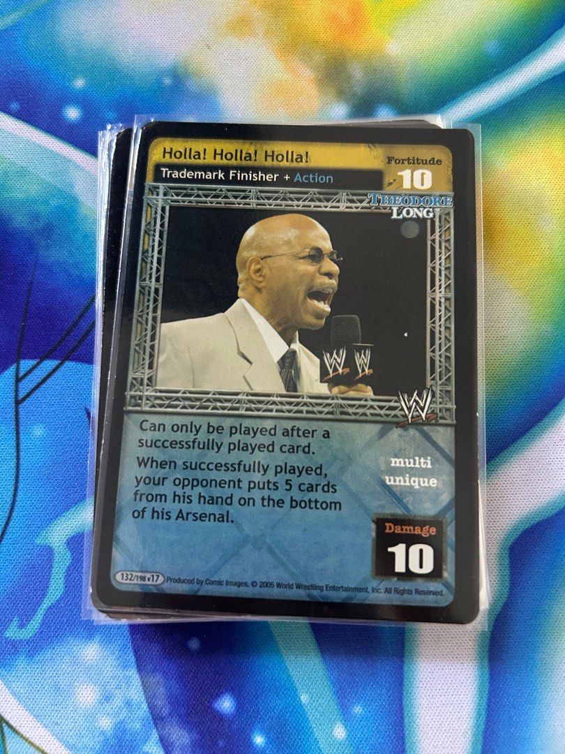 WWF WWE RAW DEAL - Holla! Holla! Holla!, Hobbies & Toys, Toys & Games ...