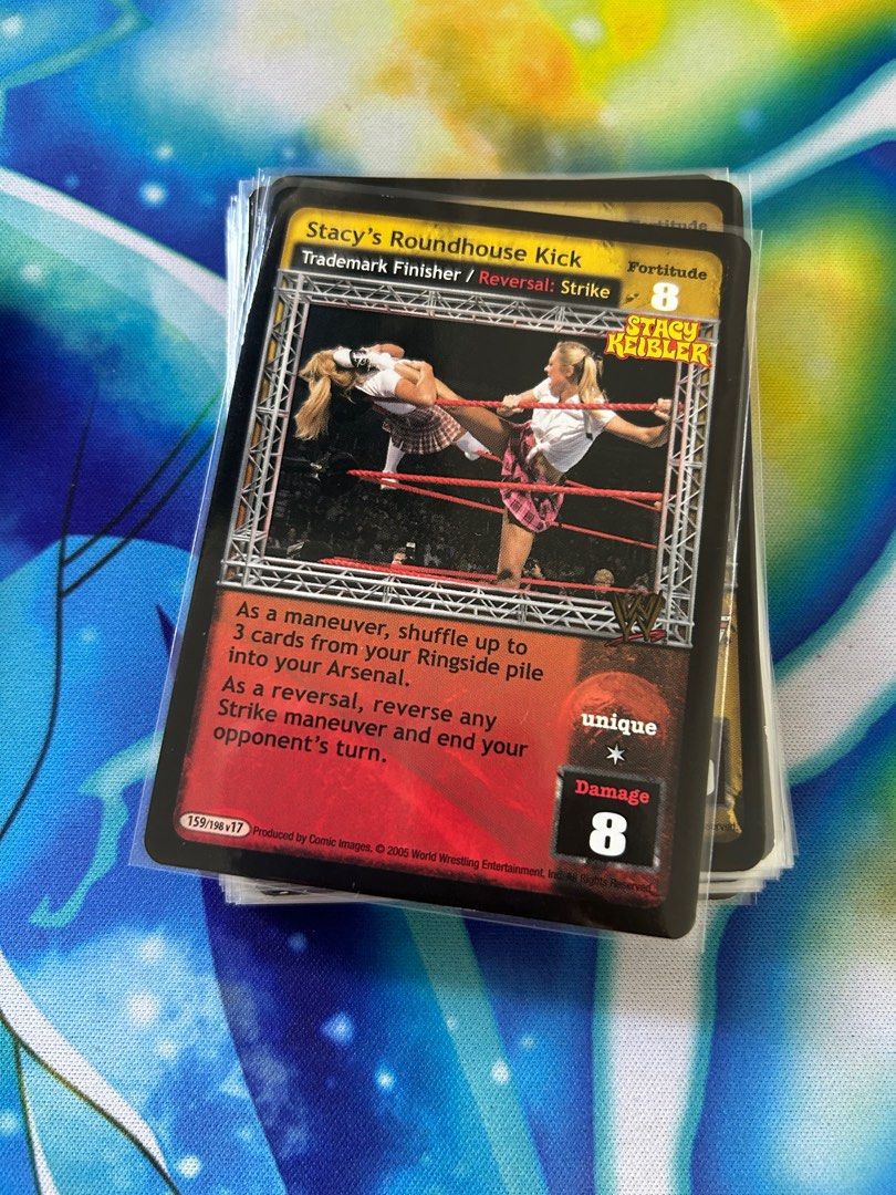 WWF WWE RAW DEAL - Stacy’s Roundhouse Kick, Hobbies & Toys, Toys ...