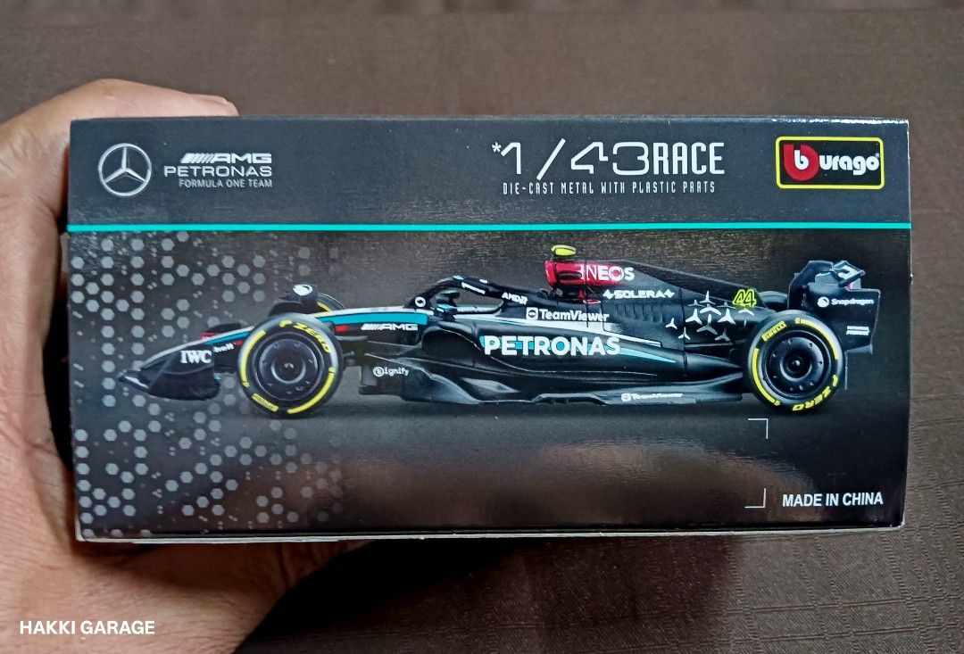 1/43 BBURAGO AMG PETRONAS FORMULA ONE TEAM F1W15 (63 GOERGE RUSSELL ...